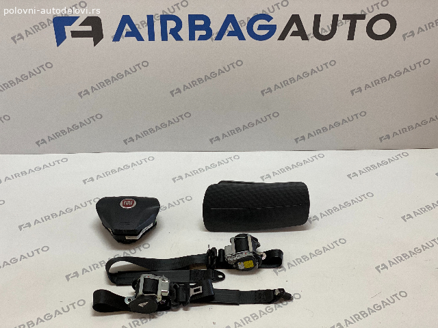 FIAT FIORINO SET AIRBAG SET VAZDUŠNI JASTUK POJASI TABLA