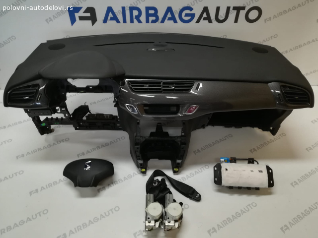 CITROEN DS3 SET AIRBAG SET VAZDUŠNI JASTUK POJASI TABLA