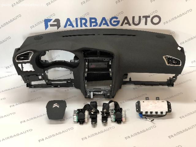 CITROEN C4 SET AIRBAG SET VAZDUŠNI JASTUK POJASI TABLA