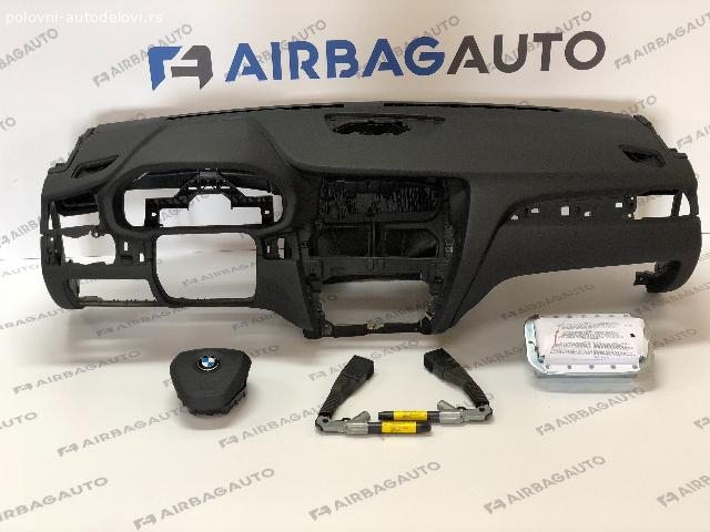 BMW X4 F26 SET AIRBAG SET VAZDUŠNI JASTUK POJASI TABLA