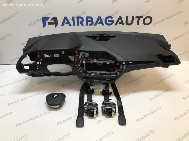 BMW 2 F44 SET AIRBAG SET VAZDUŠNI JASTUK POJASI TABLA