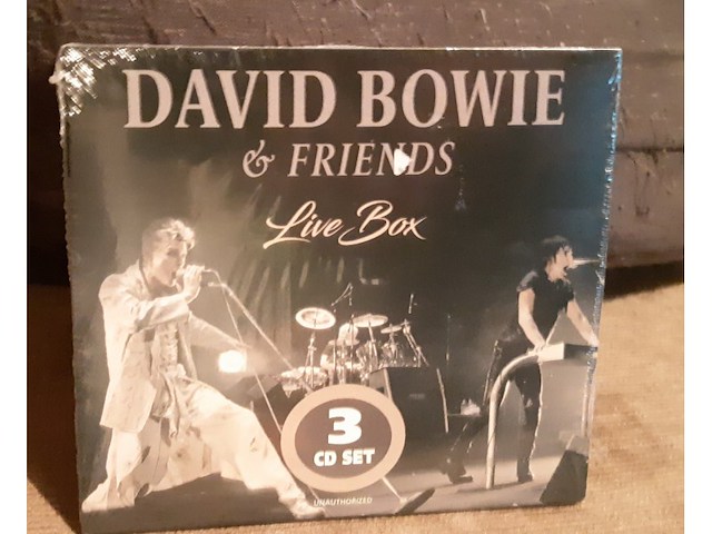 DAVID BOWIE and Friends - Live Box (3 CD)