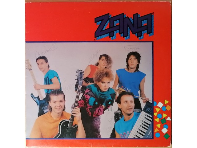 LP ZANA - Zana (1985), 4. album - AUTOGRAMI !!!