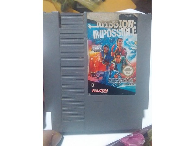 nintendo nes mission impossible ispra sa slika