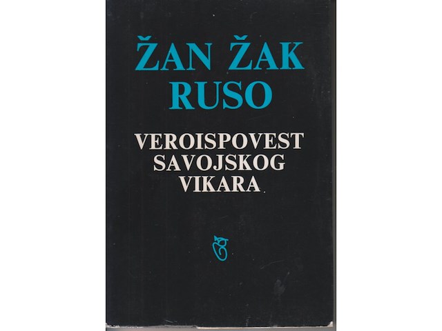 Ruso / VEROISPOVEST SAVOJSKOG VIKARA