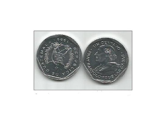 Guatemala 1 centavo 1999. UNC