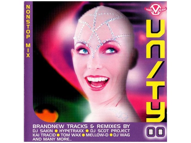 Various ‎– Unity 00  CD DJ Sakin,Fast,DJ Elb,X-Form,,,,