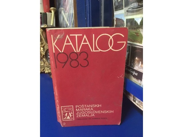 KATALOG POŠTANSKIH MARAKA JUGOSLOV. ZEMALJA 2 1983