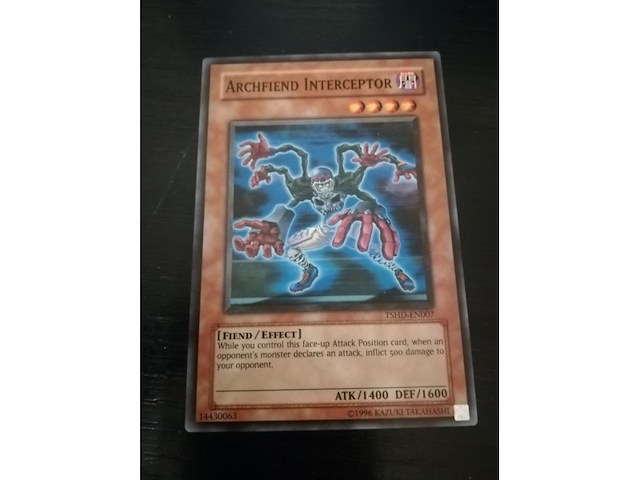 Yu-GI-OH!- Archfiend Interceptor