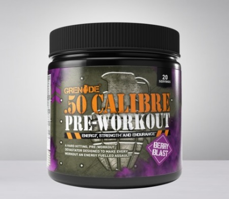 Grenade 50 caliber Pre Workout 232g Šumsko voće (Rasprodato!)