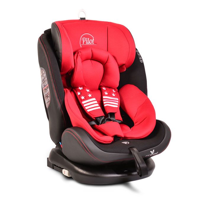 Auto sedište Pilot ISOFIX Red