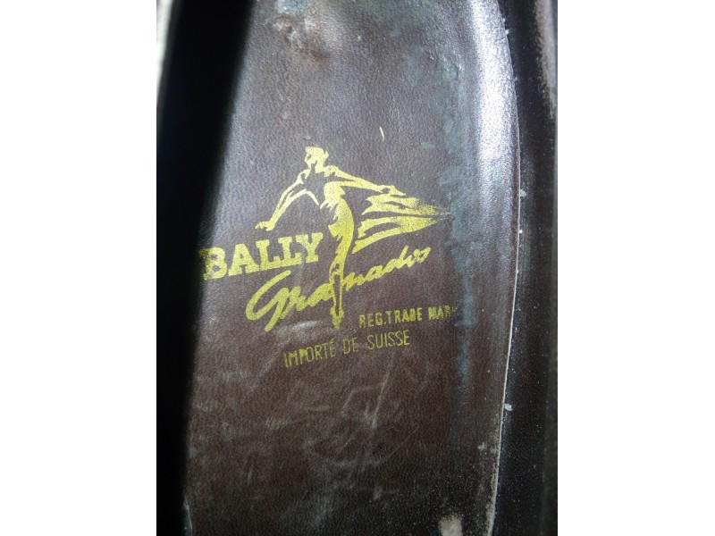 BALLY SUISSE Muske KOZNE Cipele Original br. 45 AKCIJA