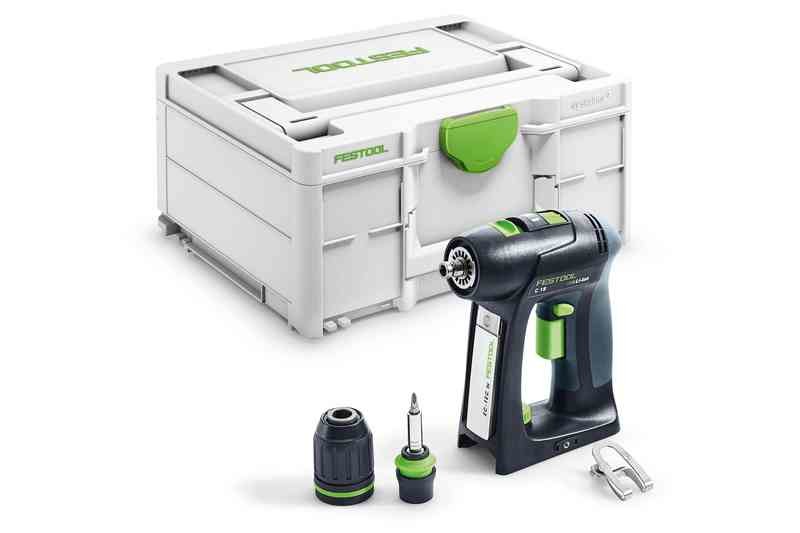 Festool baterijska bušilica/odvijač C 18-Basic 18V 45Nm (576434) - SOLO