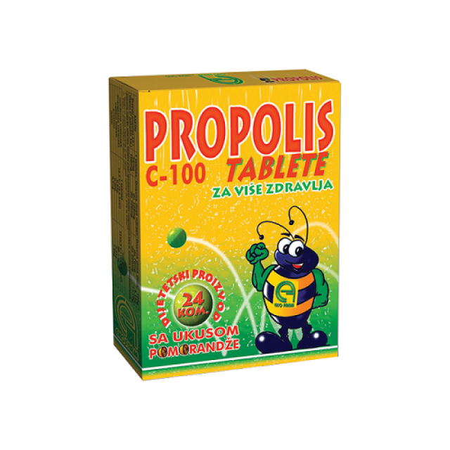 PROPOLIS C-100 TABLETE A24
Opis
INFORMACIJE
NALOG
SERVIS
KORISNI LINKOVI