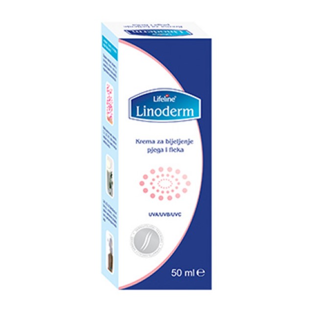 LIFELINE LINODERM KREMA ZA BELJENJE PEGA I FLEKA 50ML
Opis
INFORMACIJE
NALOG
SERVIS
KORISNI LINKOVI