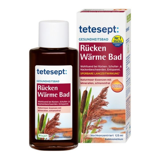 TETESEPT BACK WARMING MEDICINSKA KUPKA 125ML
Opis
INFORMACIJE
NALOG
SERVIS
KORISNI LINKOVI