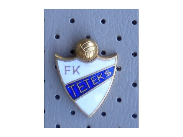 `FK Teteks` (emajlirana Ikom sa apliciranom loptom)