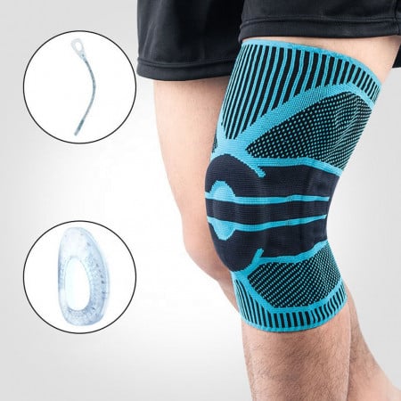 Aktivni steznik za koleno sa gel podrškom
