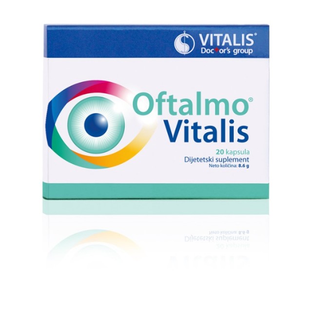 VITALIS OFTALMO KAPSULE A20
Opis
INFORMACIJE
NALOG
SERVIS
KORISNI LINKOVI