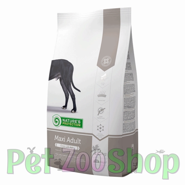Nature`s Protection Super Premium Hrana za odrasle pse preko 25 kg piletina Maxi Adult Poultry 12kg