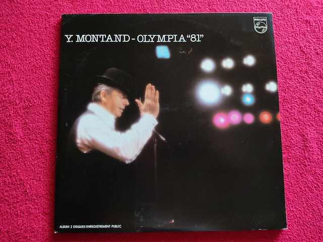 Yves Montand ‎– Olympia `81`  - 2LP - odlicno stanje