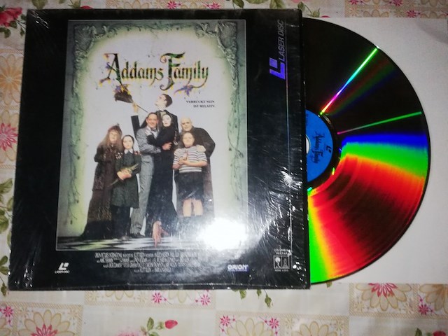 addams family--laser disc