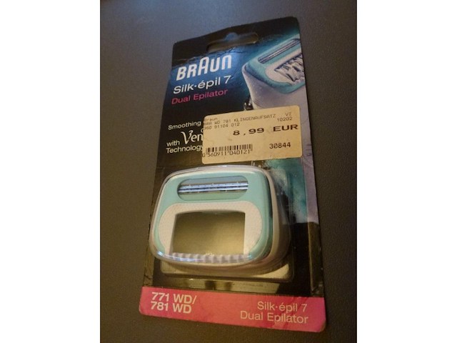 Braun 771/781 WD Silk-Epil 7 - novi nožići za Epilator