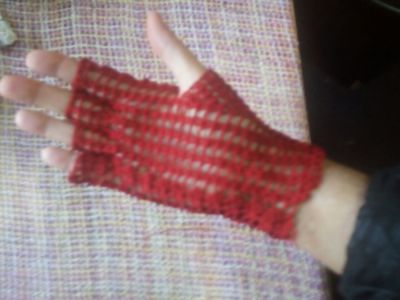 Nove heklane rukavice od pamucnog konca