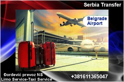 Aerodrom Beograd - Požarevac taxi prevoz