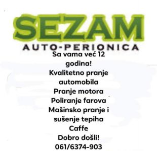 Auto perionica i tepih servis SEZAM