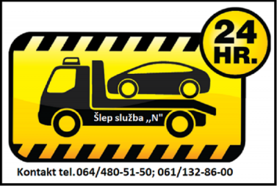 Slep sluzba, , N" - od 00-24h. - Beograd