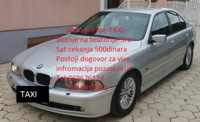 Auto prevoz -Taxi