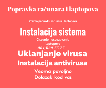 Popravka laptopova i računara