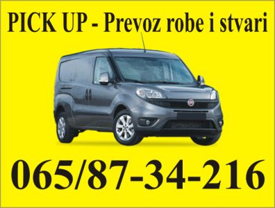 PICK UP - Prevoz robe i stvari