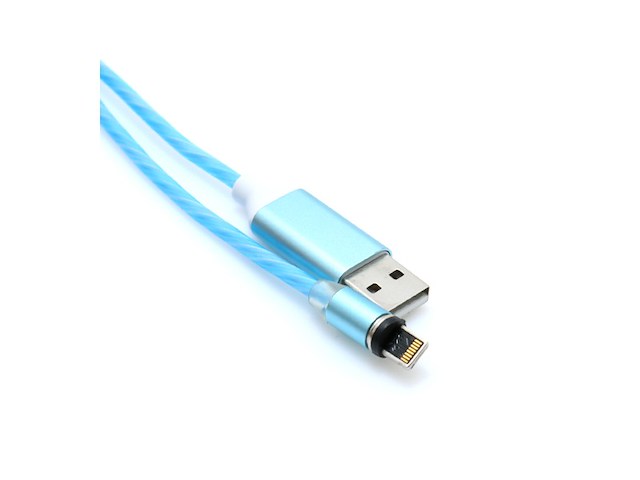 USB data kabal X-CABLE za Iphone lightning magnetni svetleci