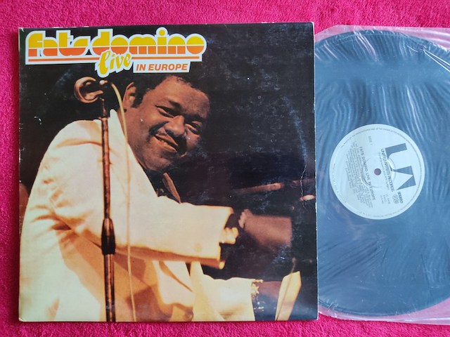 Fats Domino ‎– Fats Domino Live In Europe