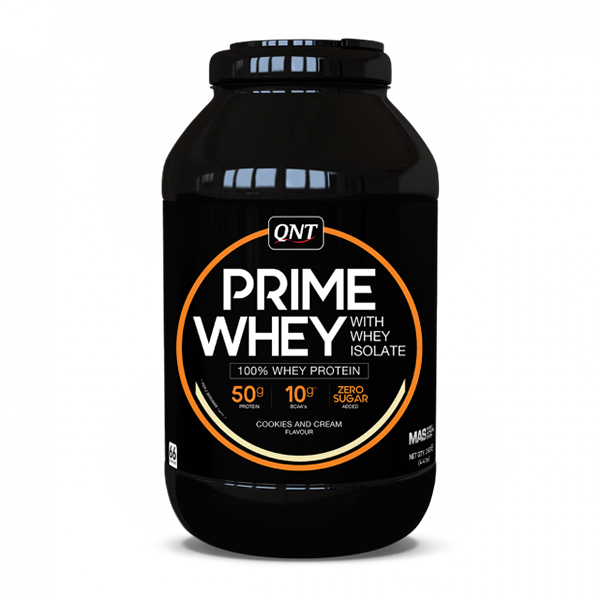 QNT Prime Whey 2kg cookies and cream