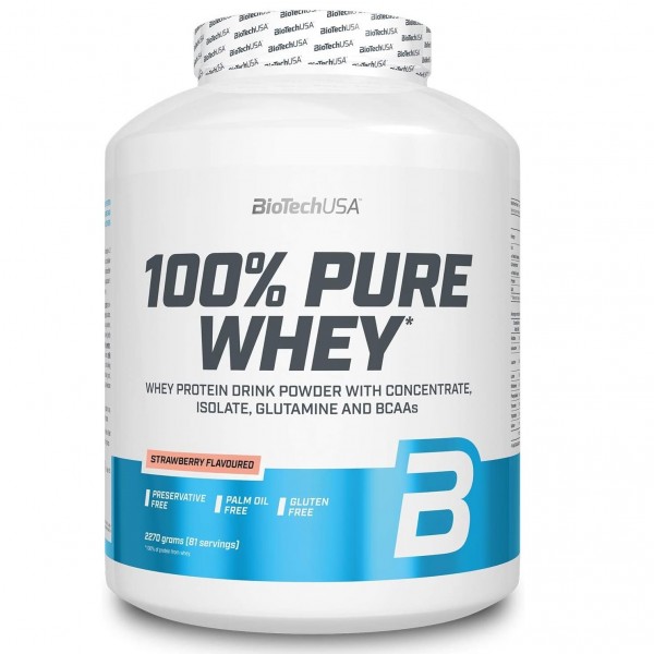 BIO 100% Pure Whey 2,27kg jagoda