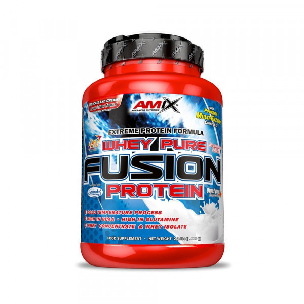 AMIX Whey Fusion 1kg banana