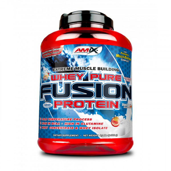 AMIX Whey Fusion 2,3kg moka kafa