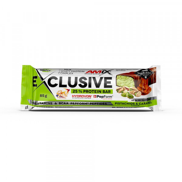 AMIX Exclusive Protein Bar 85gr pistaći karamel
