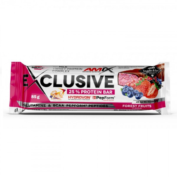 AMIX Exclusive Protein Bar 85gr šumsko voće