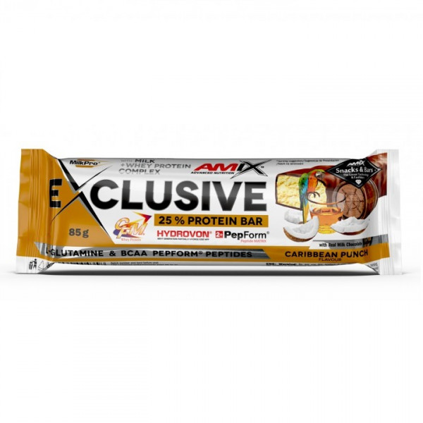 AMIX Exclusive Protein Bar 85gr tropsko voće