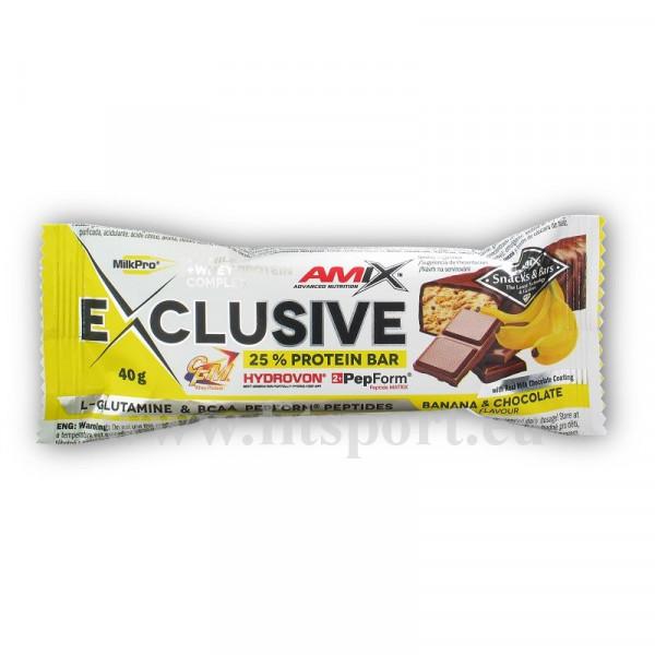 AMIX Exclusive Protein Bar 85gr banana čokolada