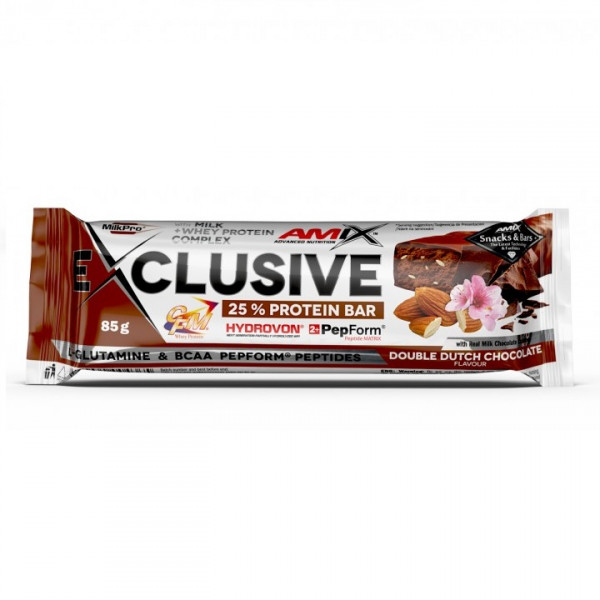 AMIX Exclusive Protein Bar 85gr čokolada