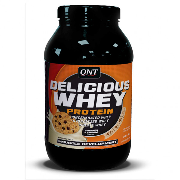 QNT Delicious Whey 2,2kg keks krem