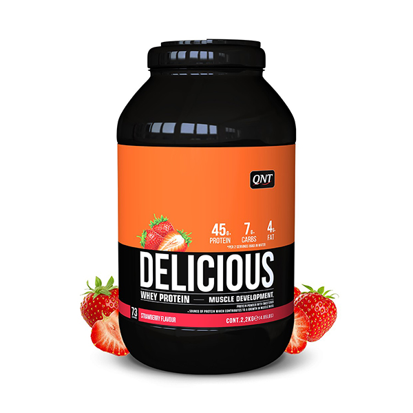 QNT Delicious Whey 2,2kg jagoda