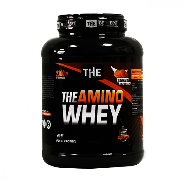 THE Amino Whey 2300gr keks krem