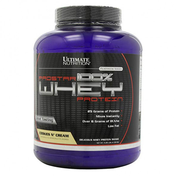 ULT Prostar Whey 2,39kg keks-krem