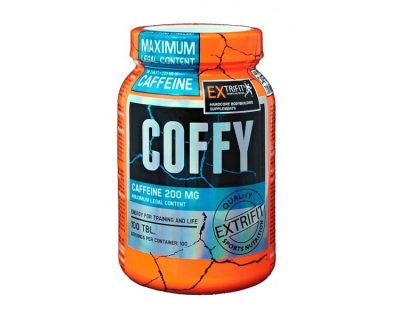 EX Coffy 200mg Stimulant 100tab.